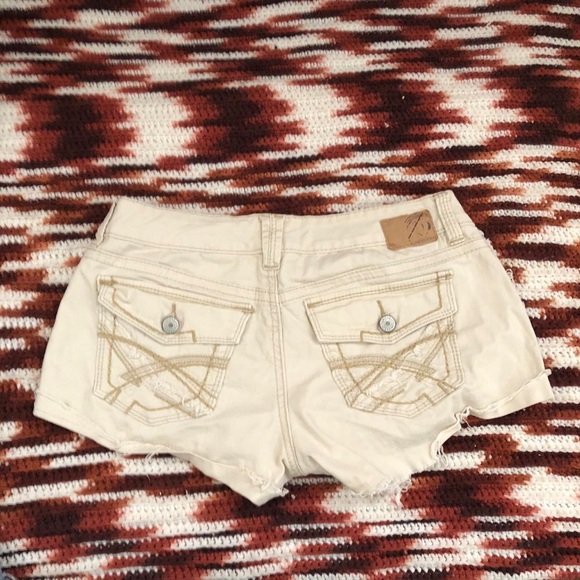 UNIONBAY | Shorts | Y2k Micro Mini Baddie Hot Girl Low Rise Khaki Cream ...